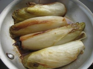 Buttery Braised Endives for One - kimchi MOM